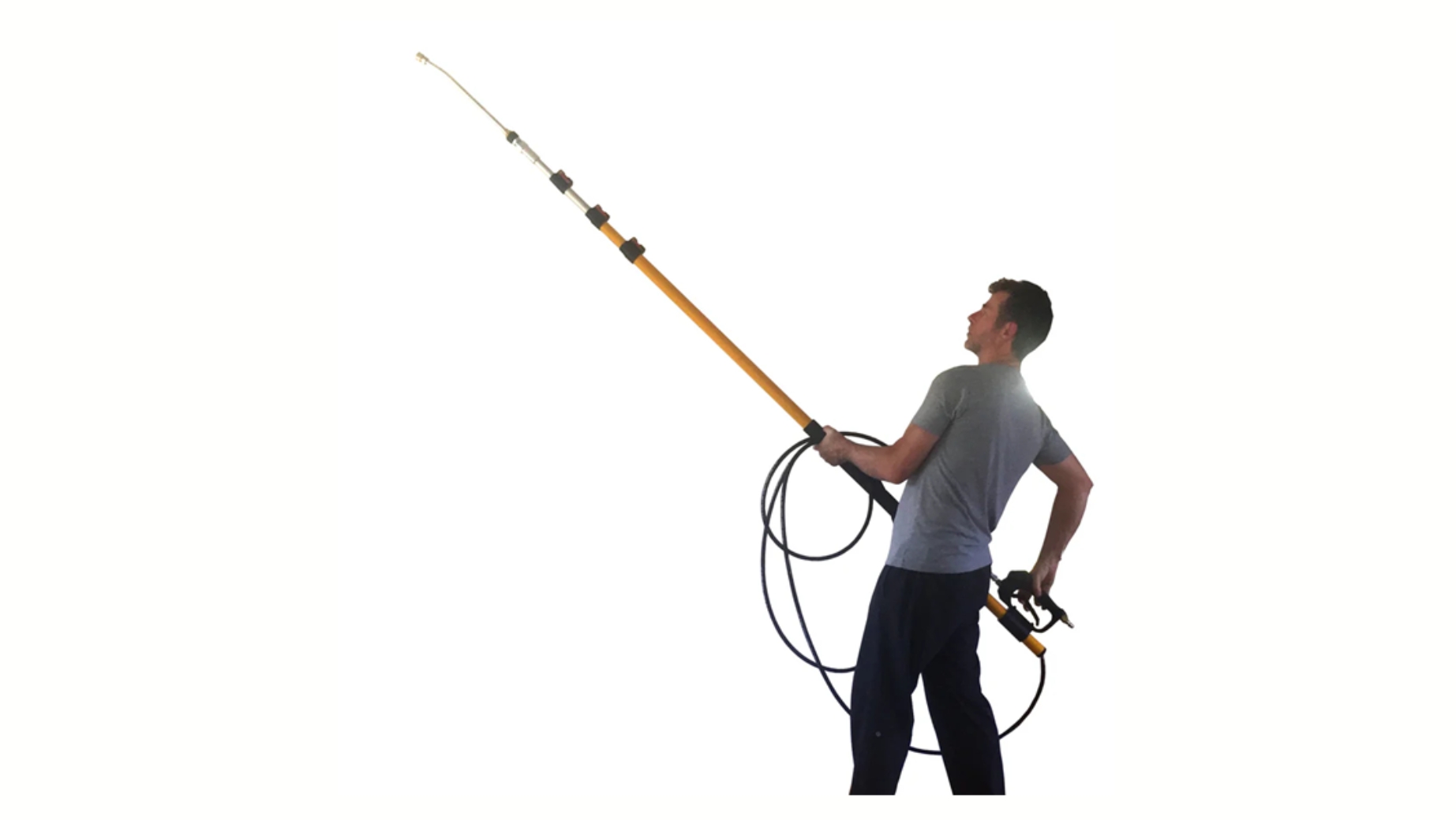 Perfect Power Washer Extension Wands for High Window Cleaning - Rapid ...